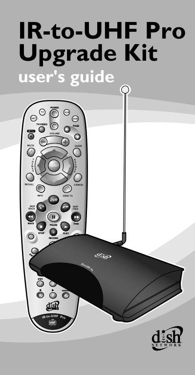 JVC IR To UHF Pro Upgrade kit Satellite Receiver Operating Manual – Manuali