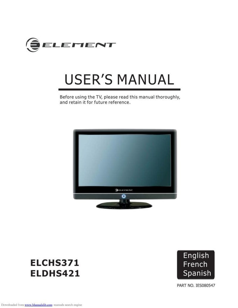Element EN21645E1 TV Operating Manual – Manuali