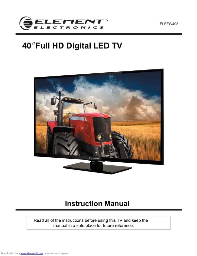 Element ELEFW408 TV Operating Manual – Manuali