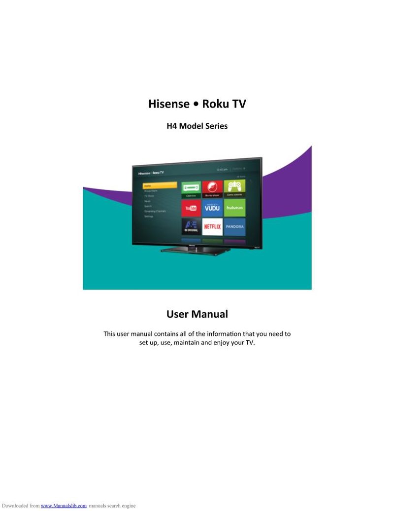 Hisense TV Service & Operating Manuals: PDFs & Hard Copies – Manuali